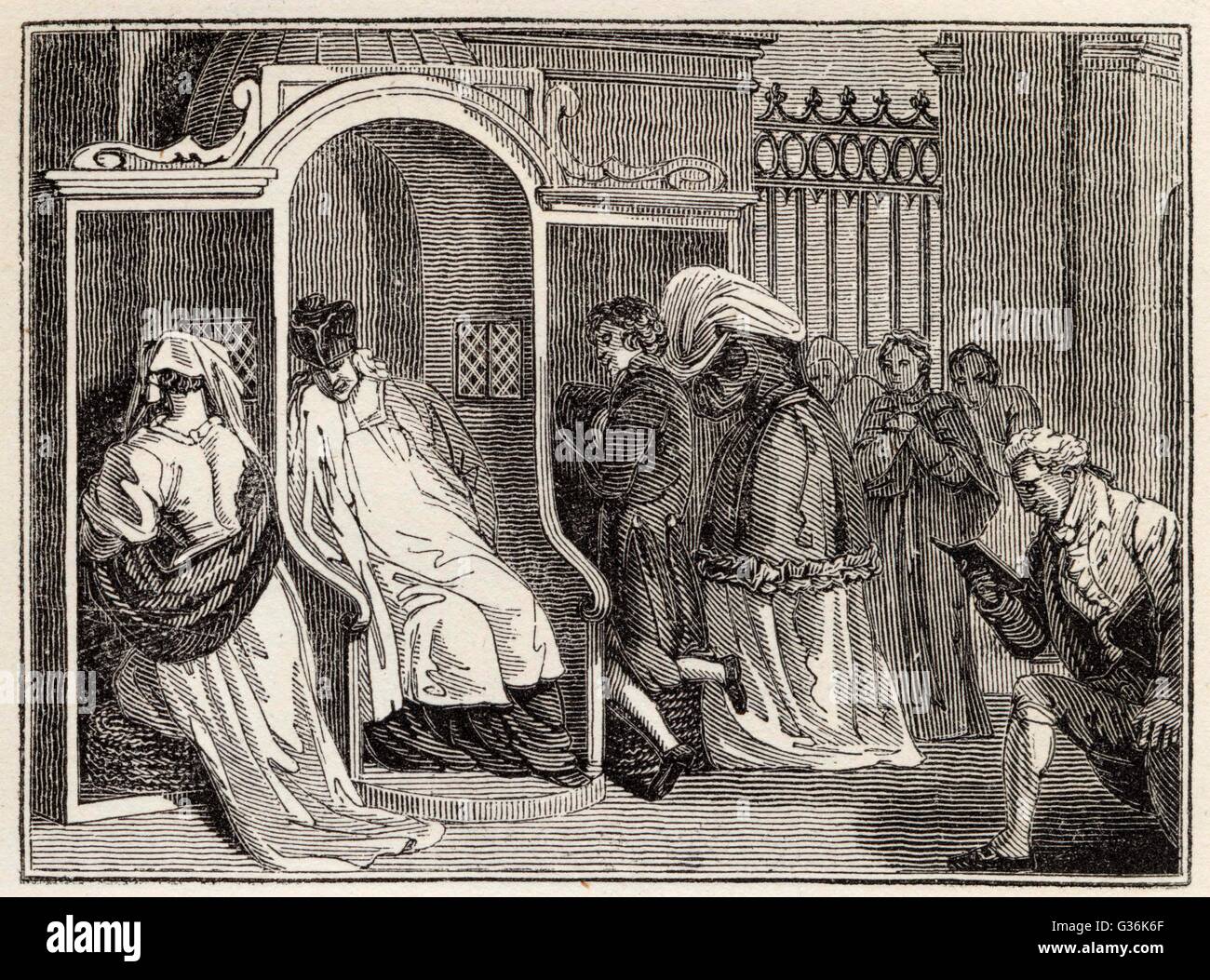 Confessional Of A Church High Resolution Stock Photography and Images ...