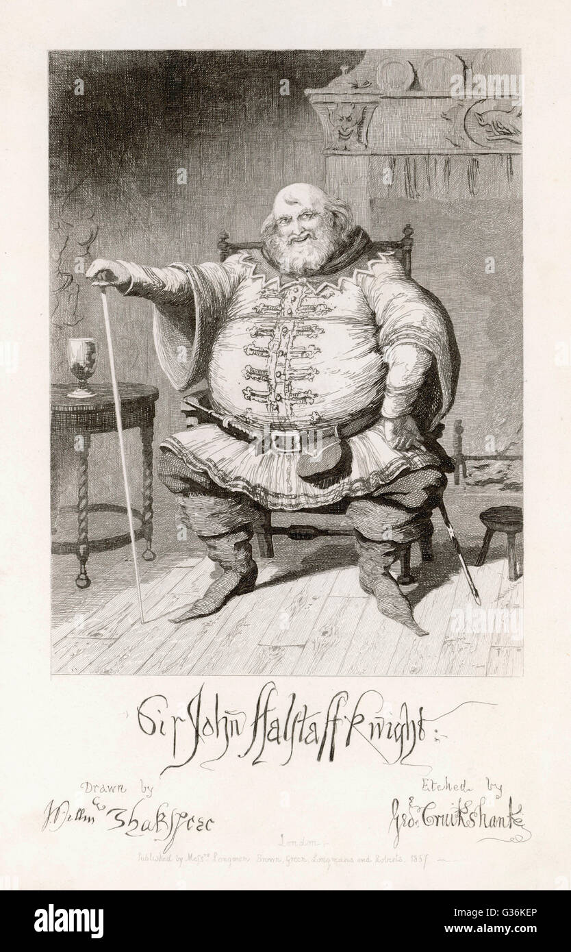 Falstaff henry iv hi-res stock photography and images - Alamy