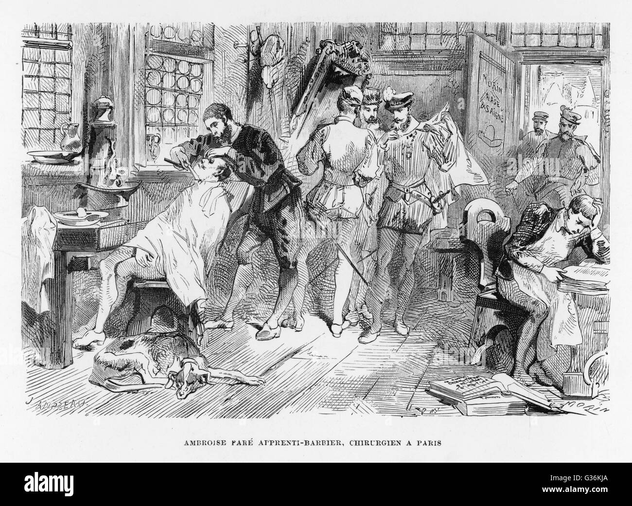 Barber surgeon hi-res stock photography and images - Alamy