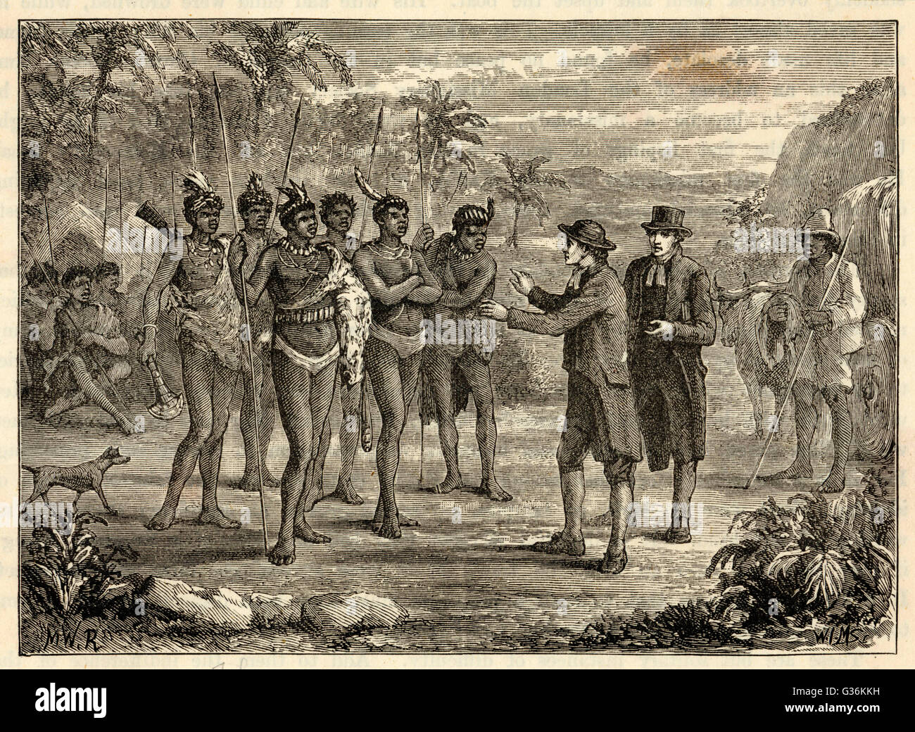 John Campbell, African Missionary Stock Photo - Alamy