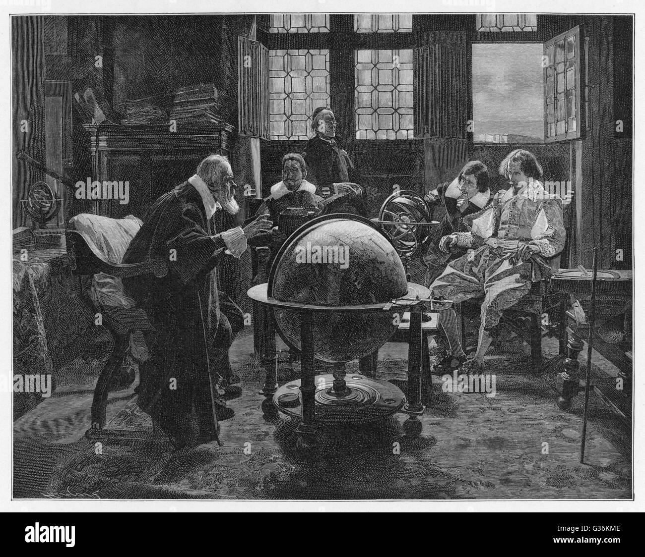 GALILEO GALILEI (1564-1642) Italian astronomer, visited by the English ...