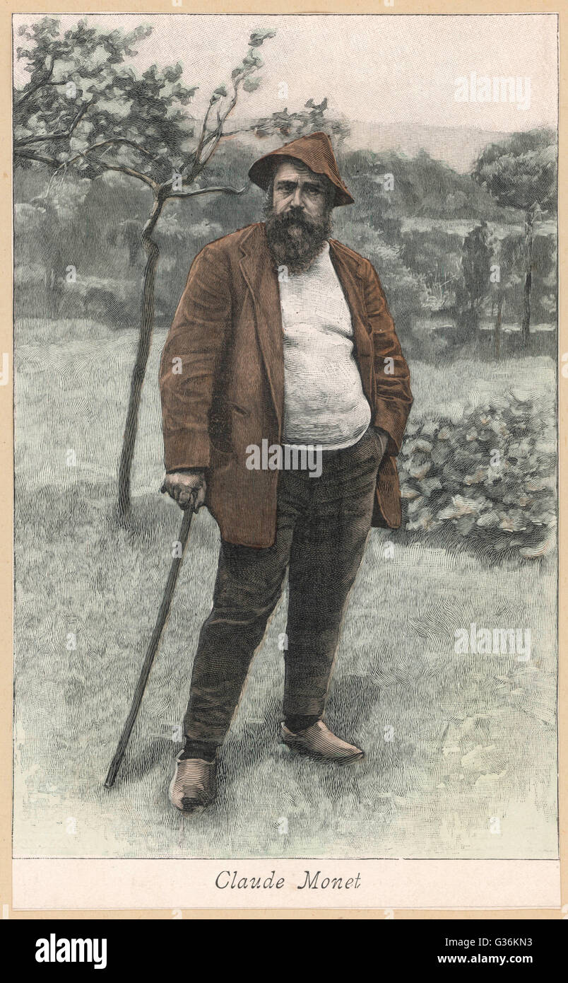 Claude monet portrait hi-res stock photography and images - Alamy