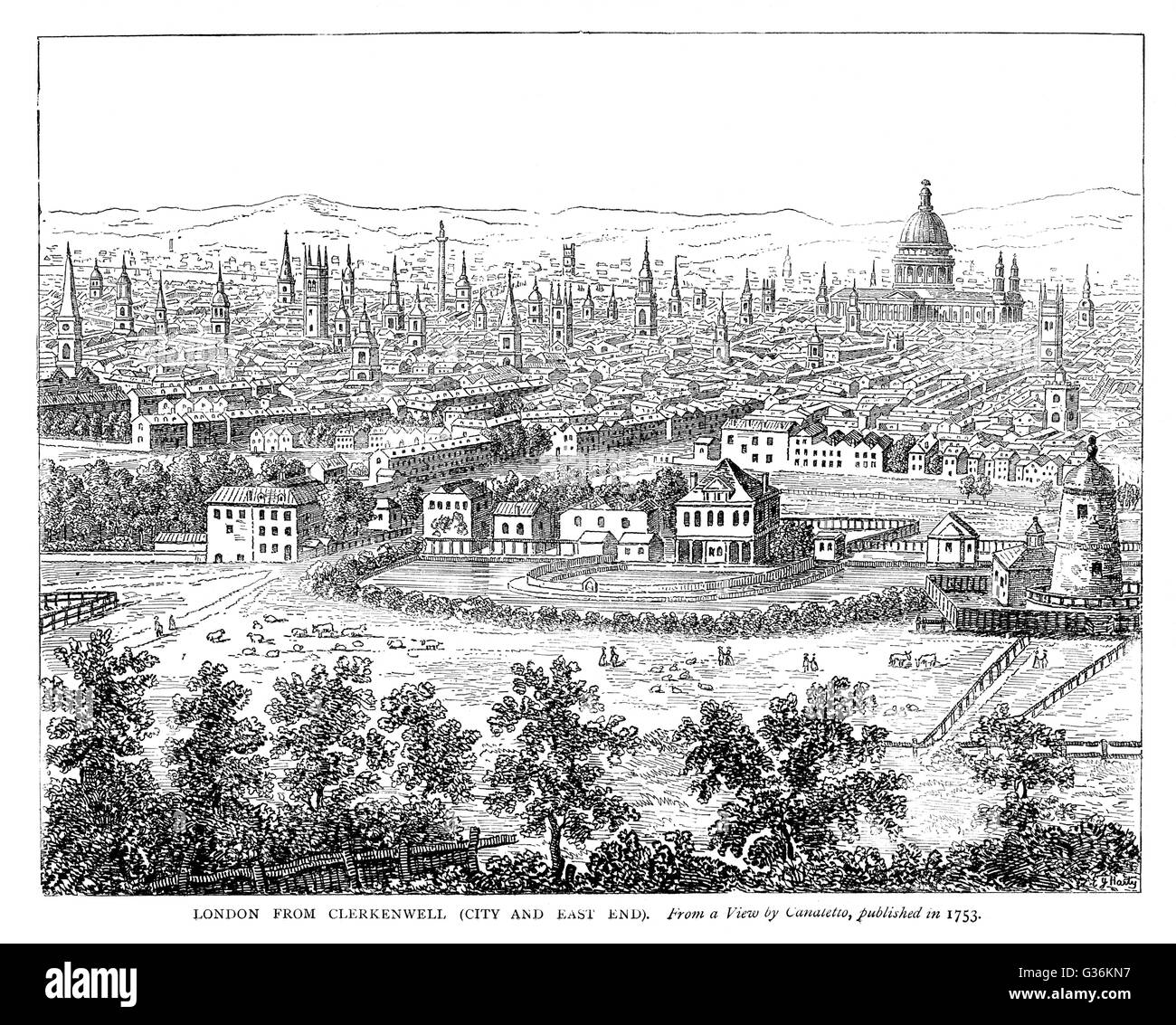 East End of London and River Thames Stock Photo - Alamy