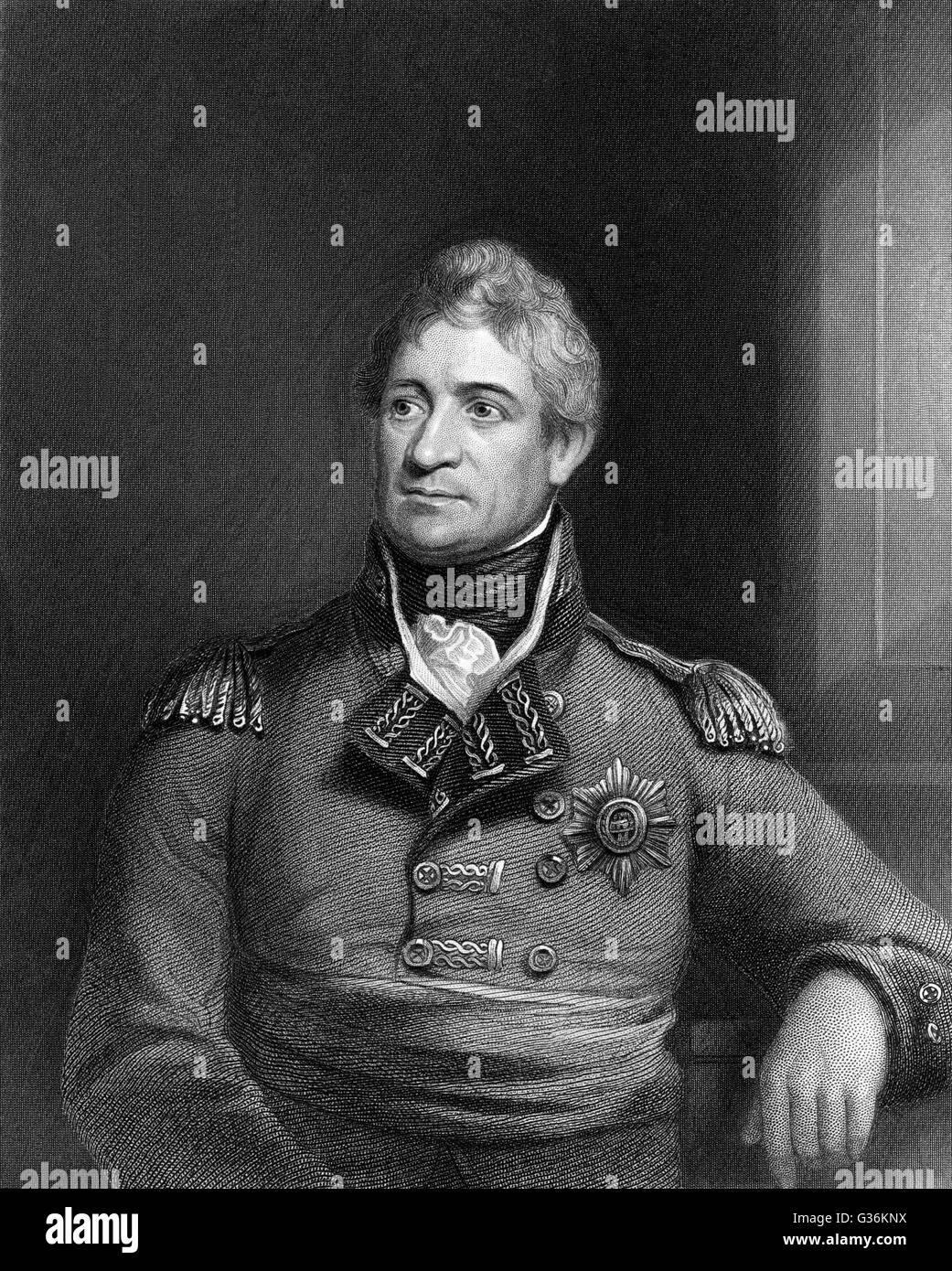Sir Thomas Picton Stock Photo - Alamy