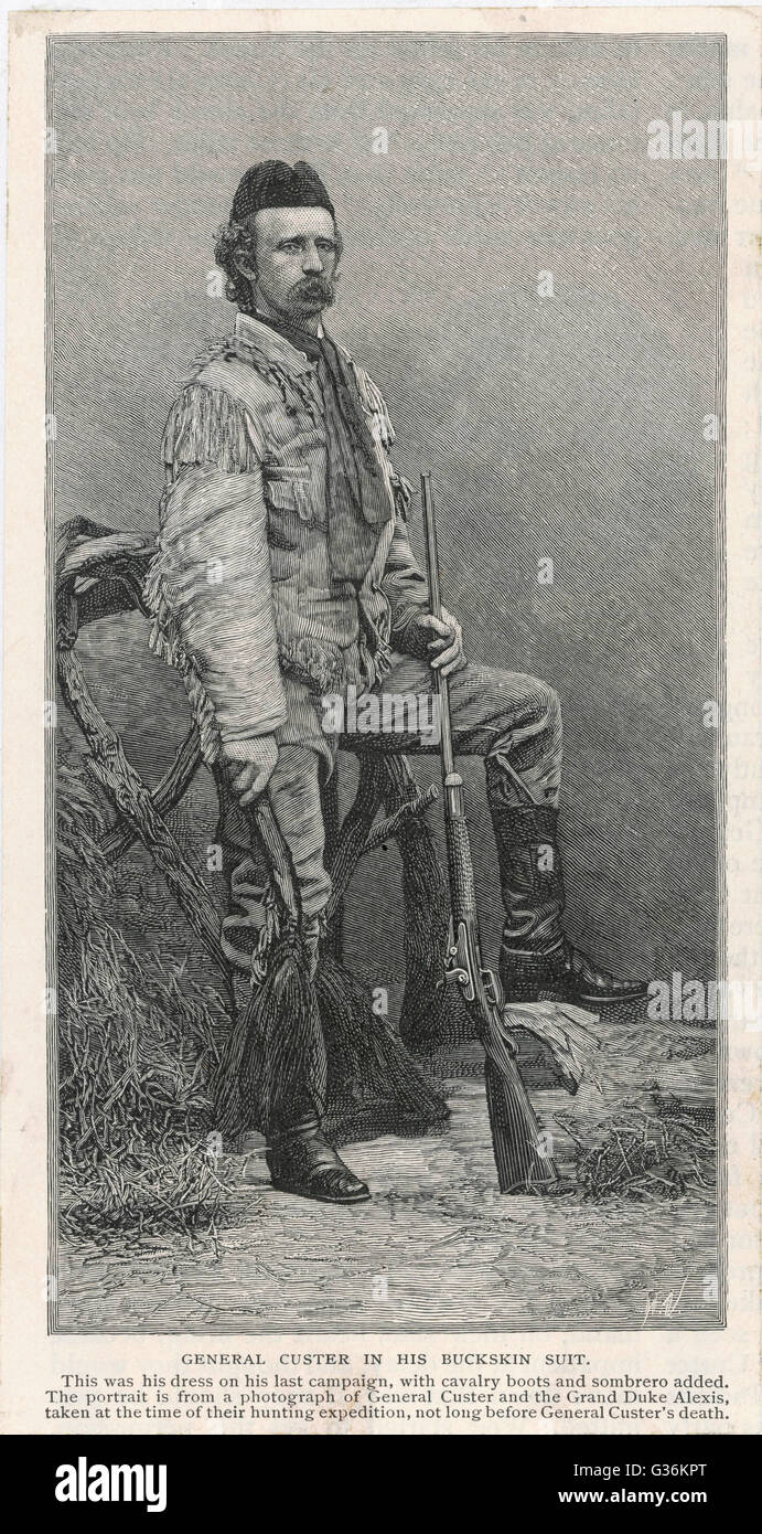 George custer last stand hi-res stock photography and images - Alamy
