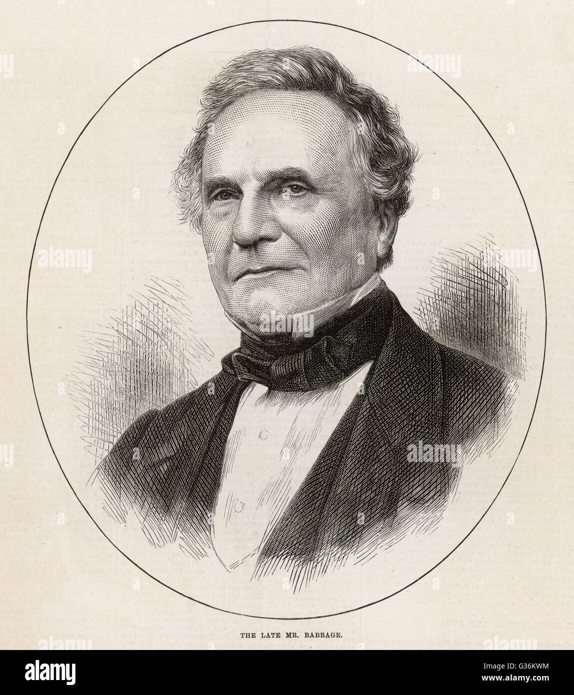 Charles babbage hi-res stock photography and images - Alamy