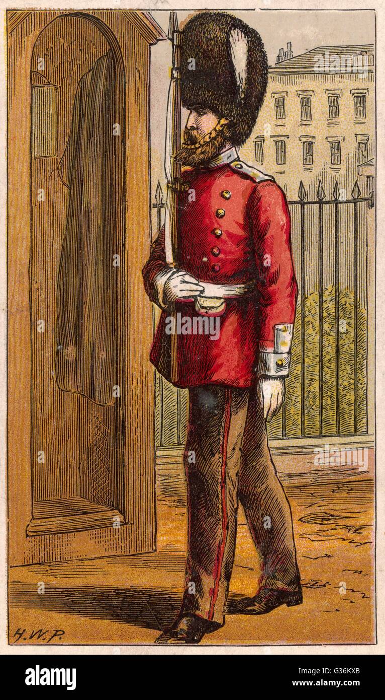 Guardsman on duty Stock Photo - Alamy