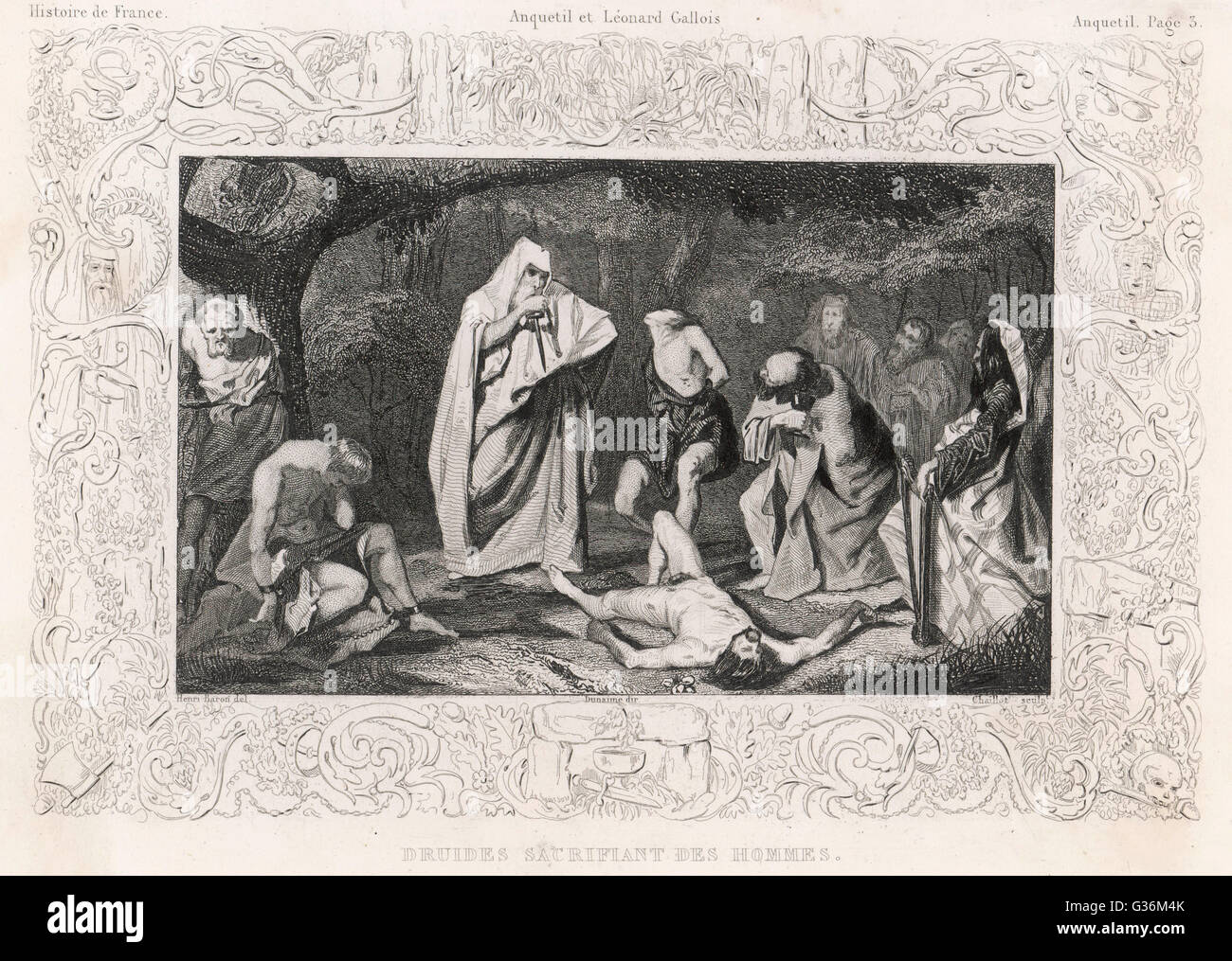 Human sacrifices druids hi-res stock photography and images - Alamy