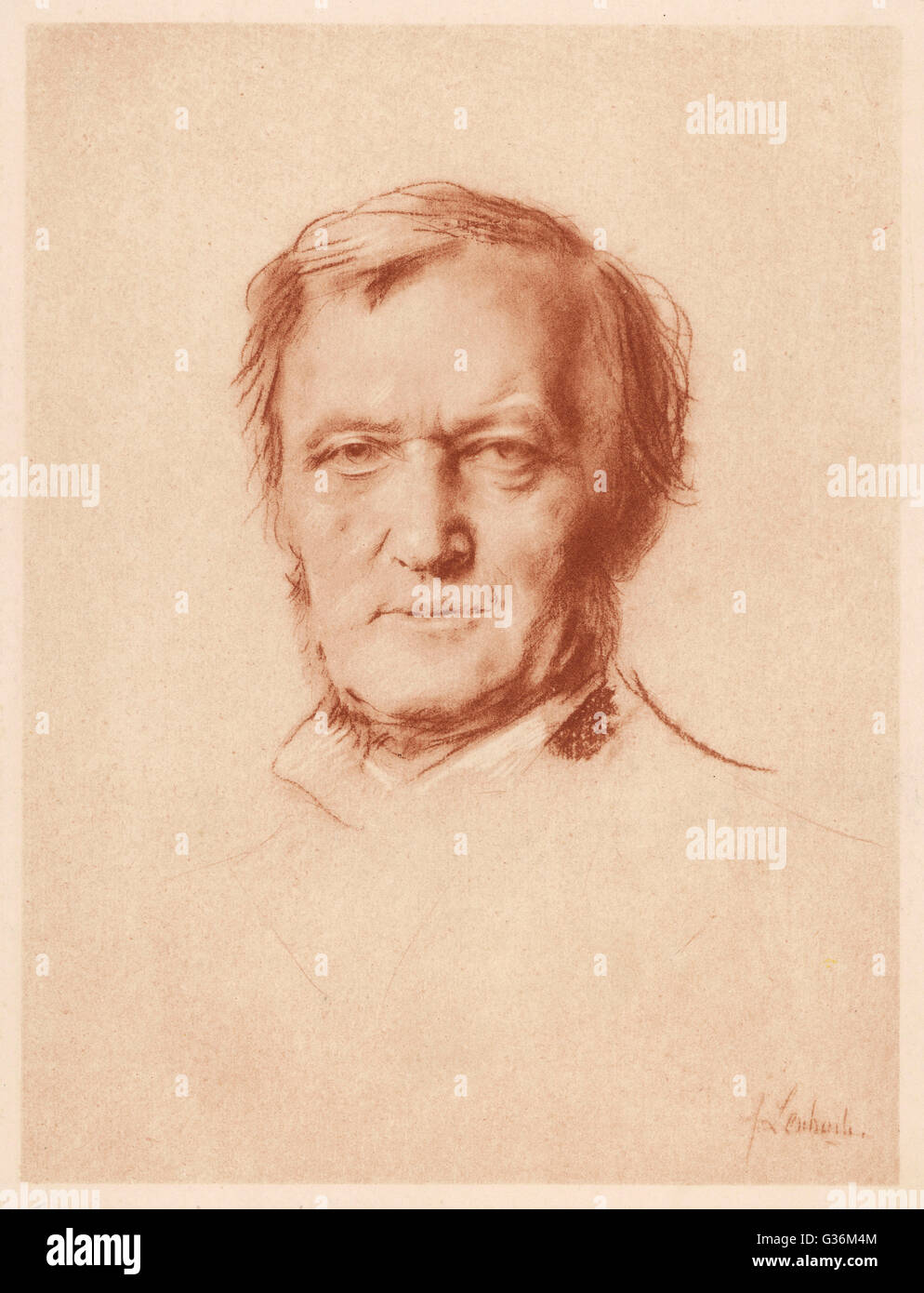 Richard Wagner Portrait High Resolution Stock Photography and Images ...