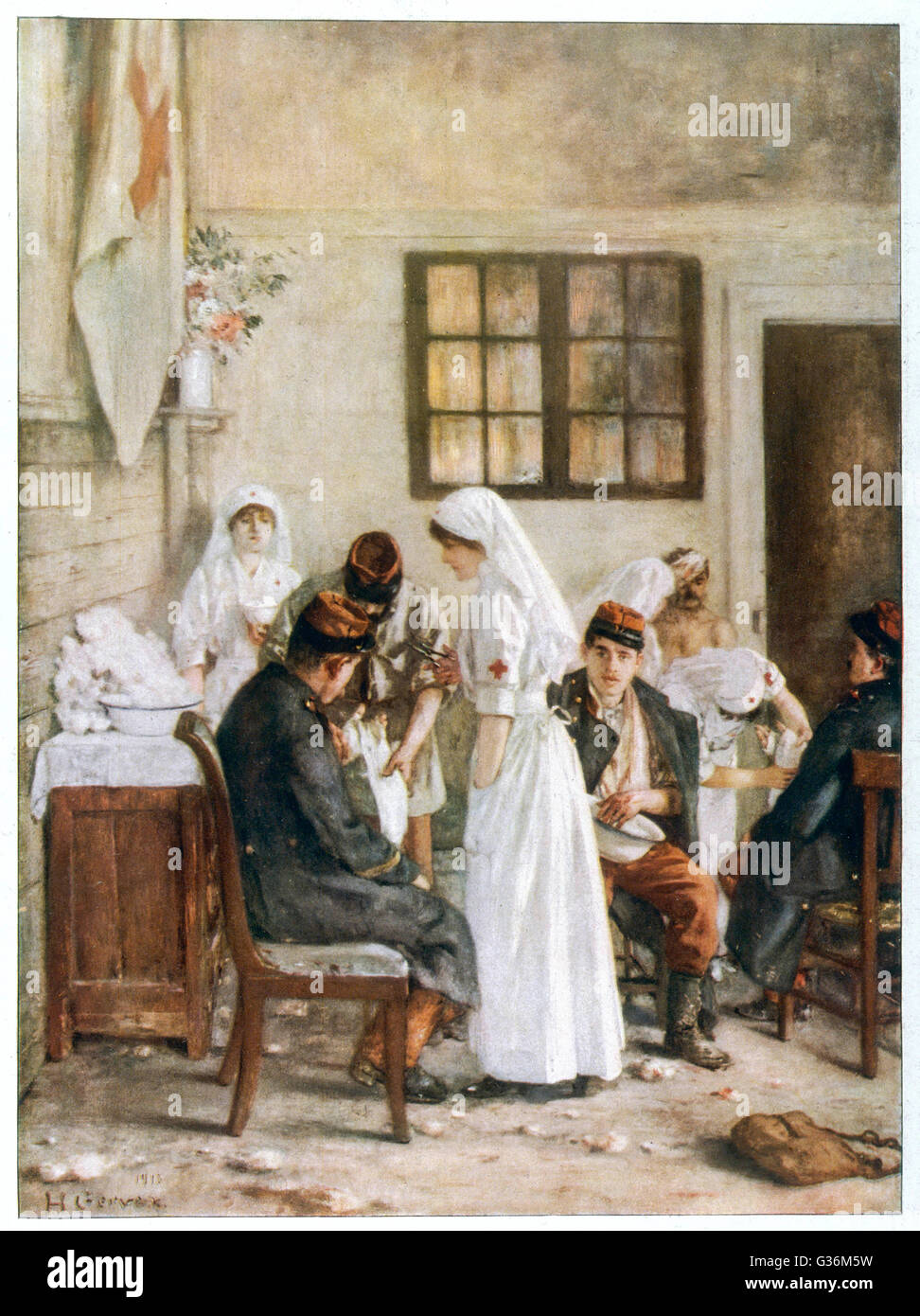 Receive some medical aid hi-res stock photography and images - Alamy