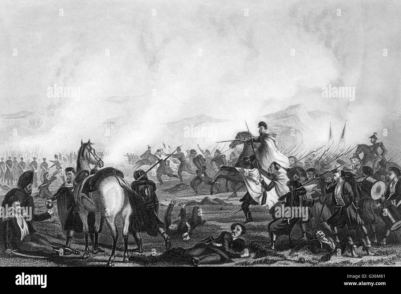 Zouaves helping British at Battle of Inkerman, Crimean War Stock Photo ... Zouaves helping British at Battle of Inkerman, Crimean War Stock Photo ...