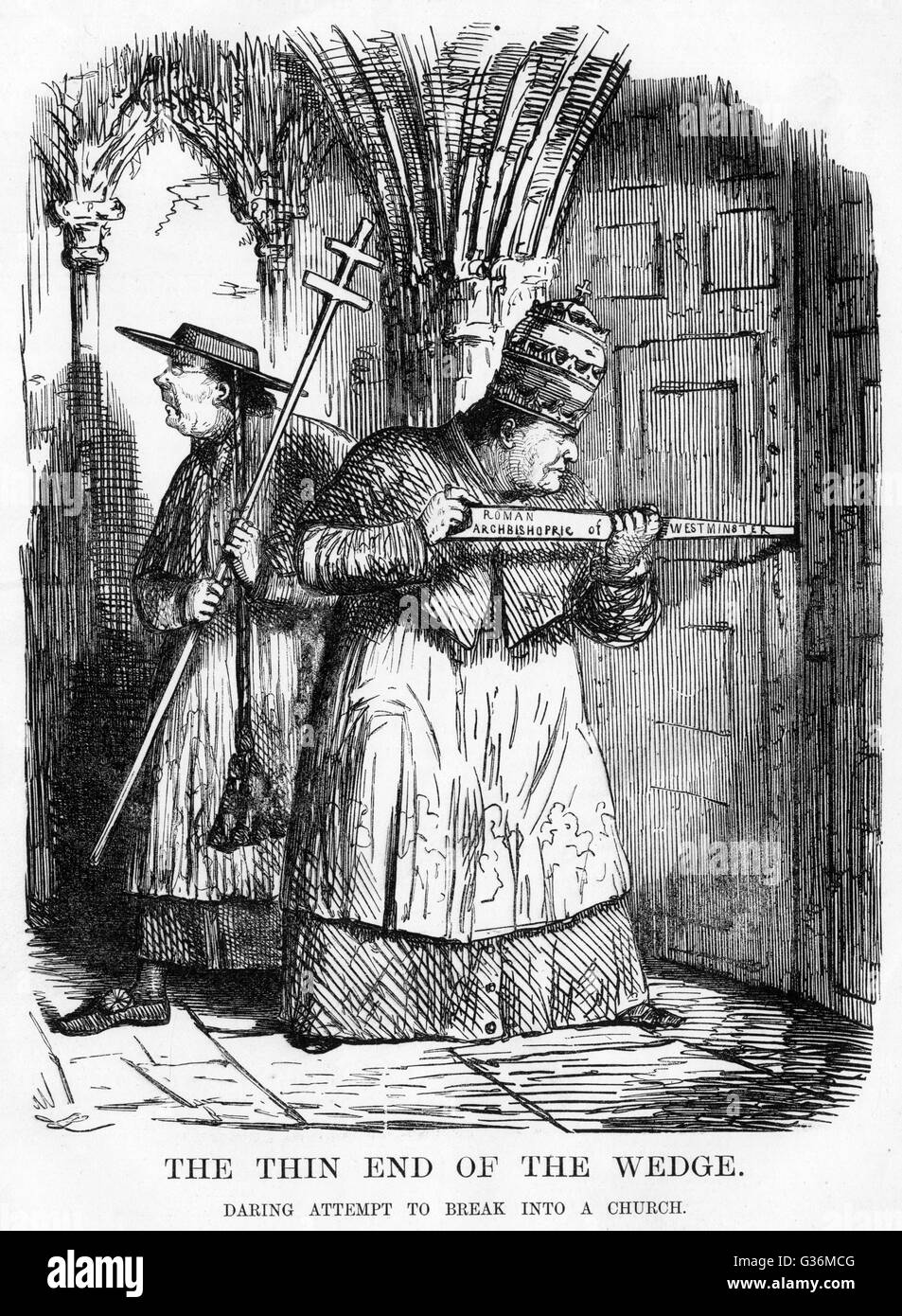 Satire catholicism Black and White Stock Photos & Images - Alamy