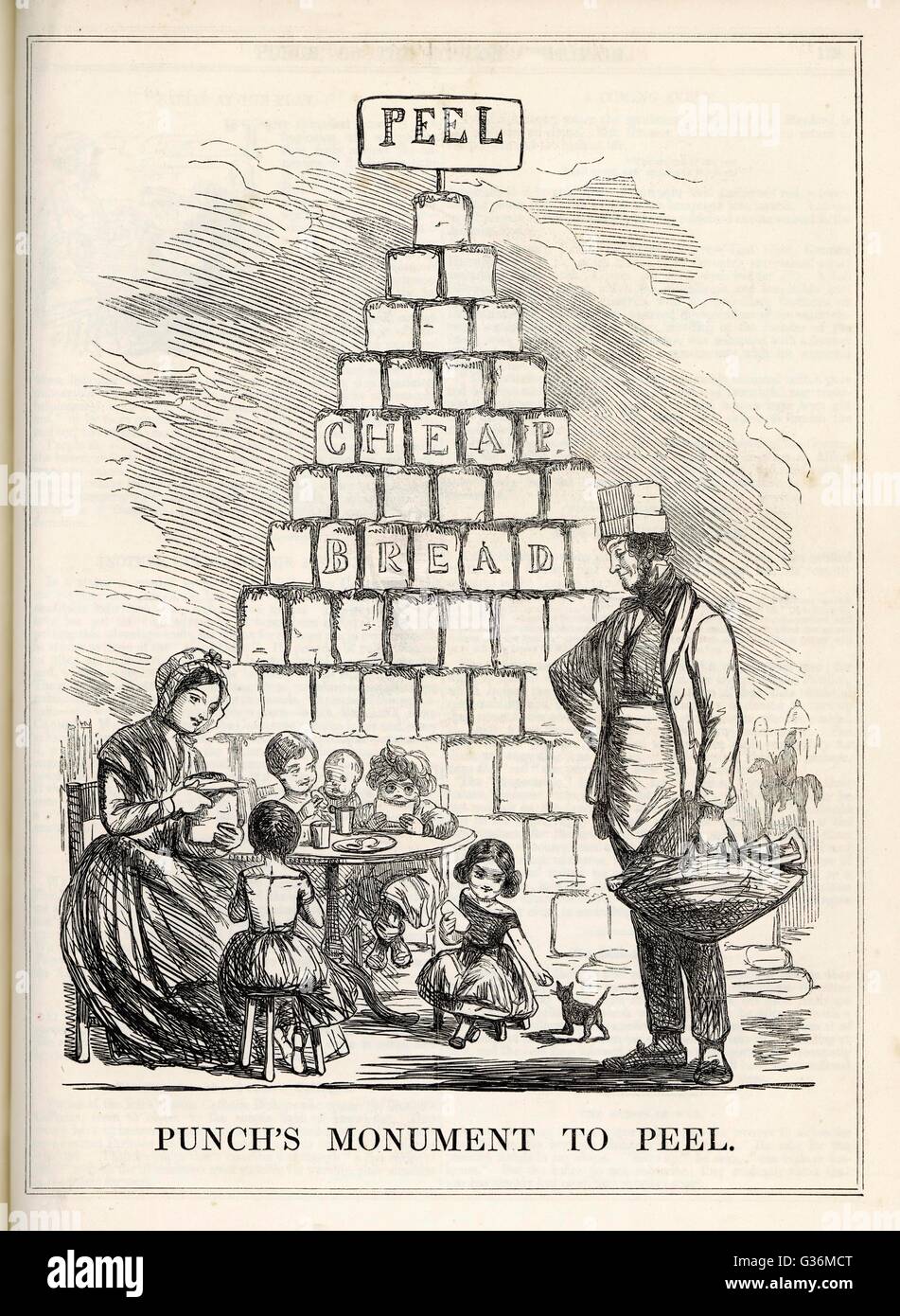 Sir robert peel cartoon hi-res stock photography and images - Alamy