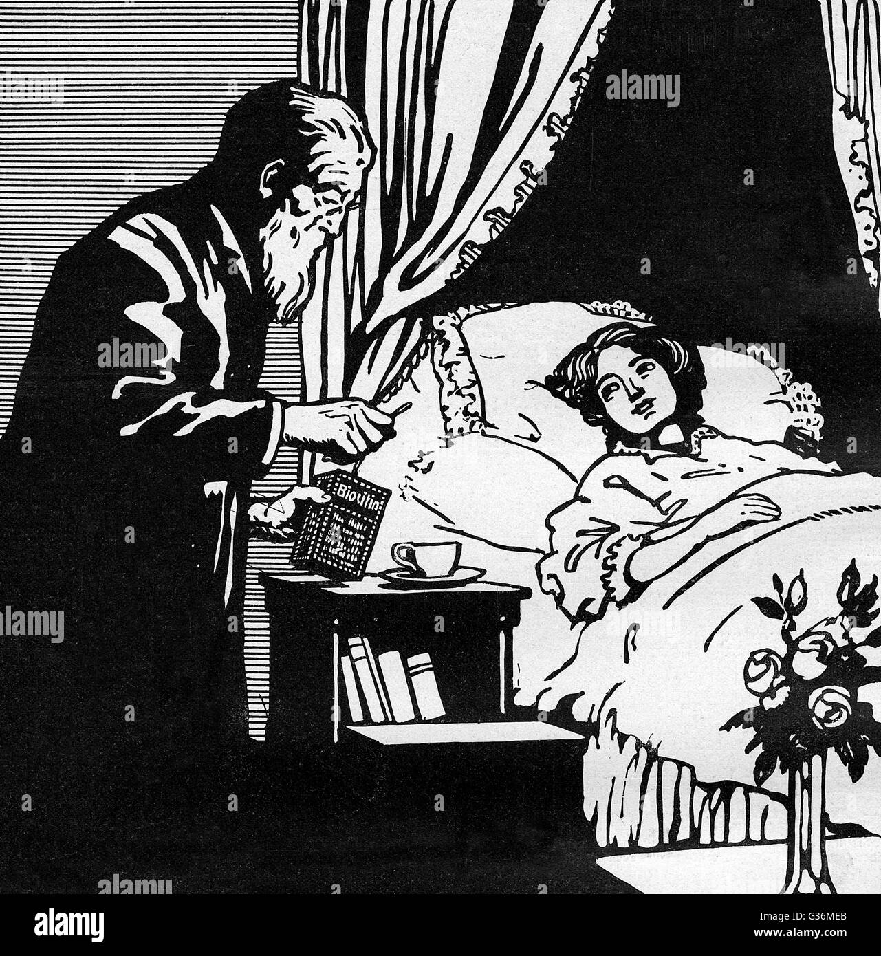 Patient visit Black and White Stock Photos & Images - Alamy