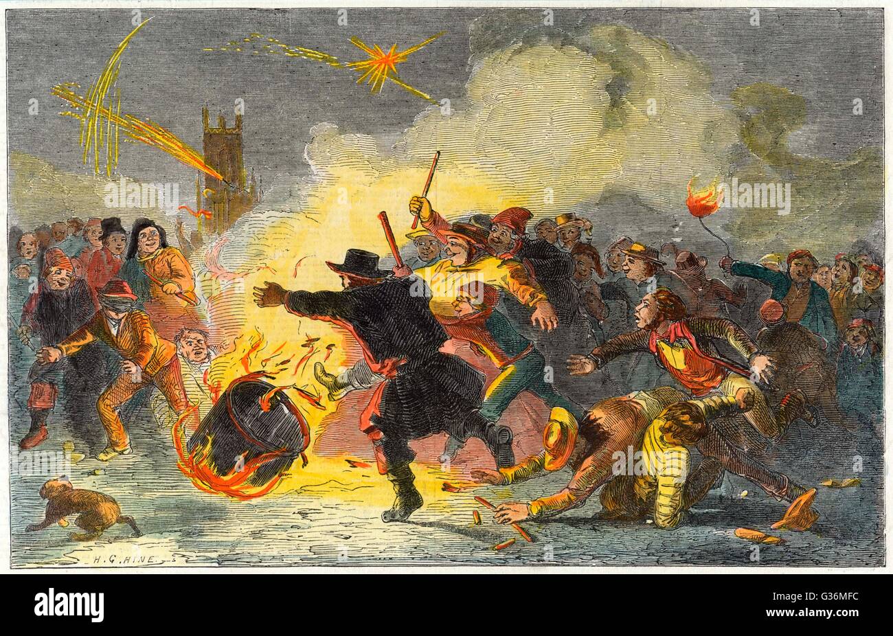 Tar barrel rolling hi-res stock photography and images - Alamy