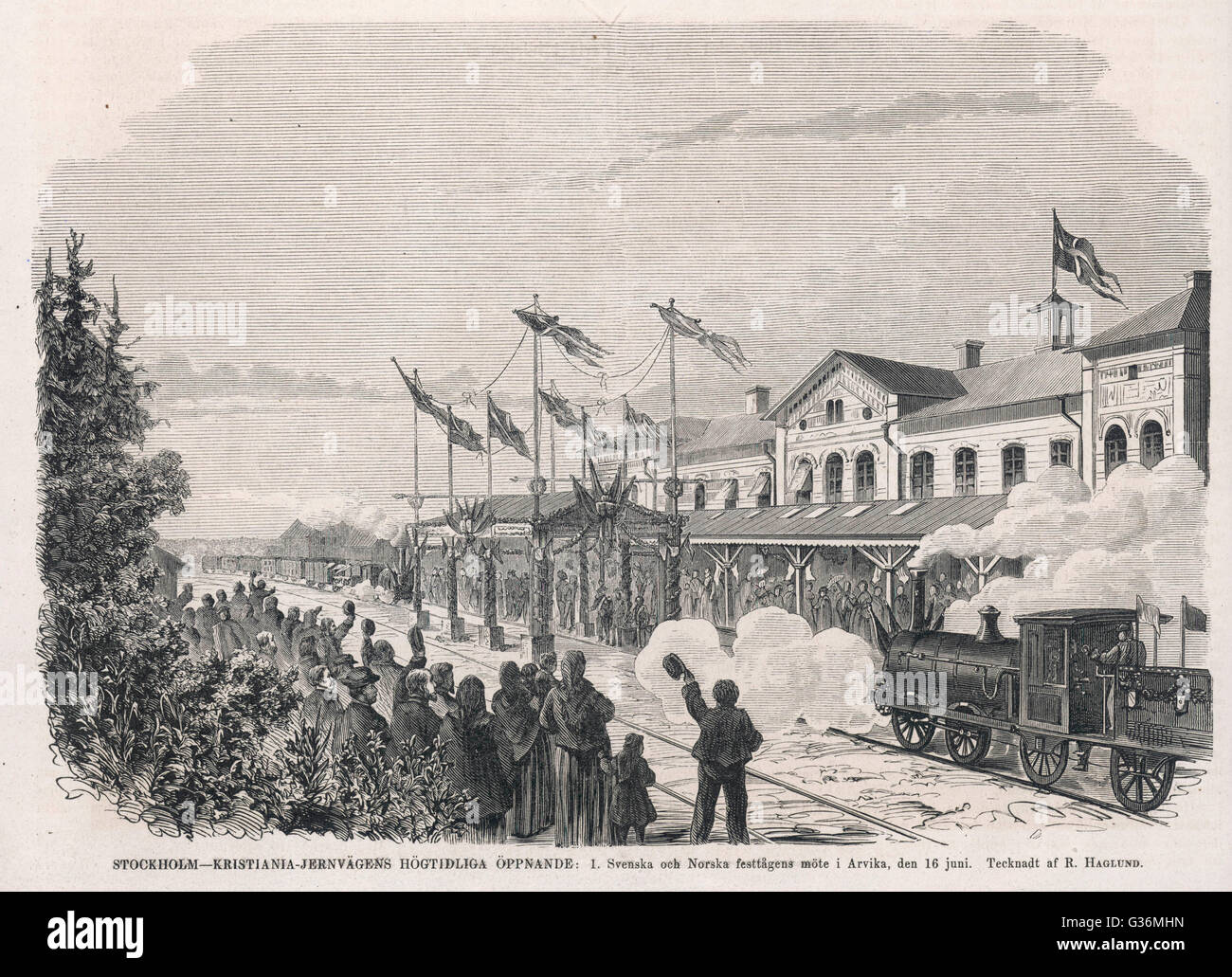 First steam trains hi-res stock photography and images - Alamy