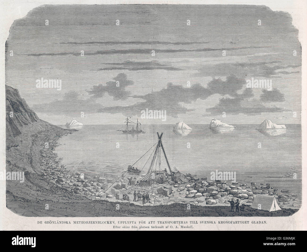 Meteorite strike in Greenland Stock Photo - Alamy