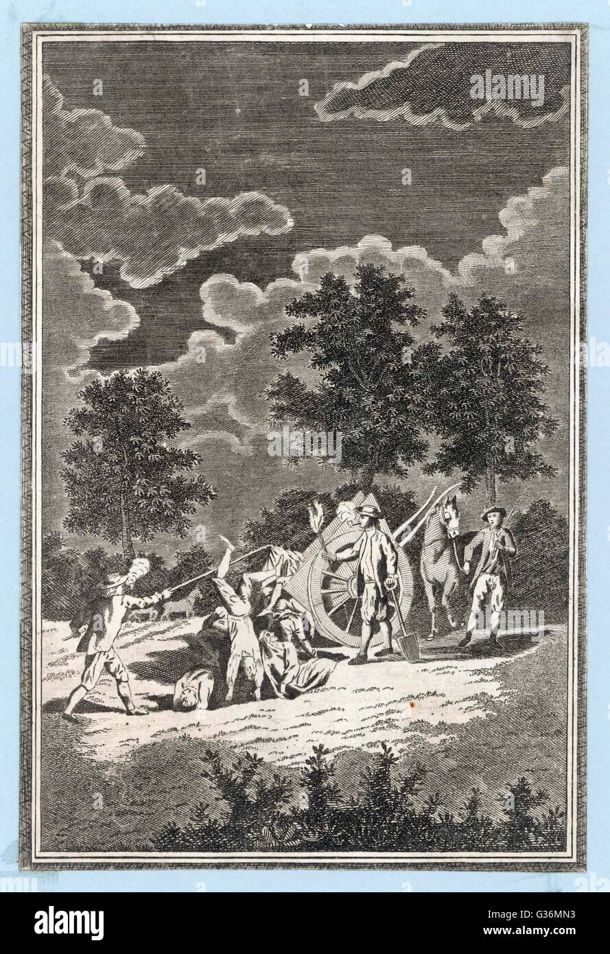 Great Plague of London of 1665 Stock Photo - Alamy