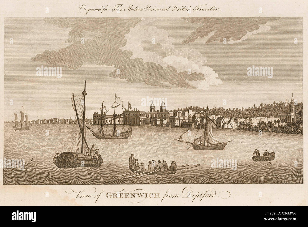 Greenwich from river hi-res stock photography and images - Alamy