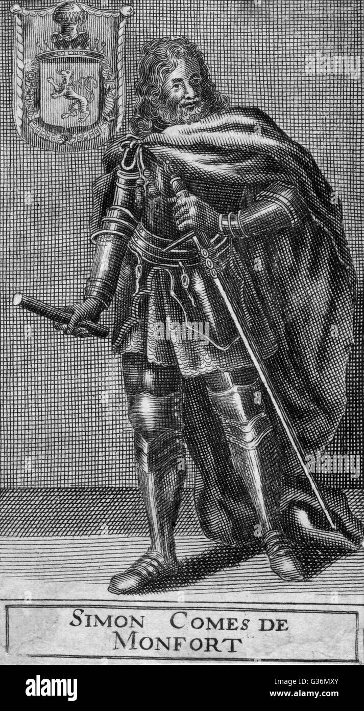 Simon De Montfort Stock Photo - Alamy
