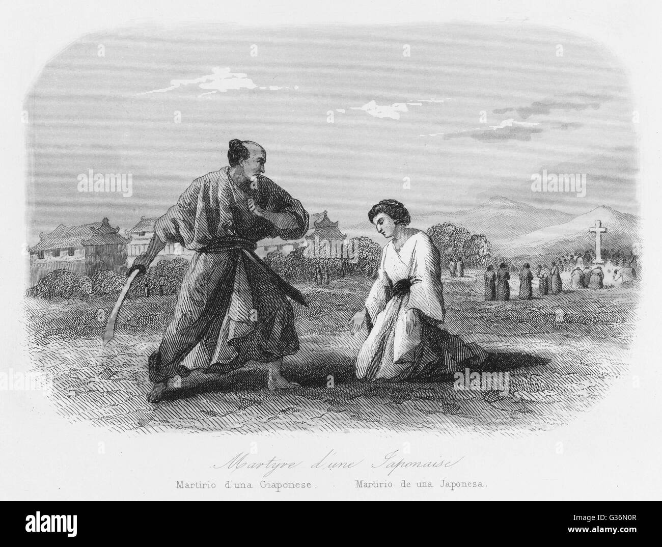 Japan christians hi-res stock photography and images - Alamy