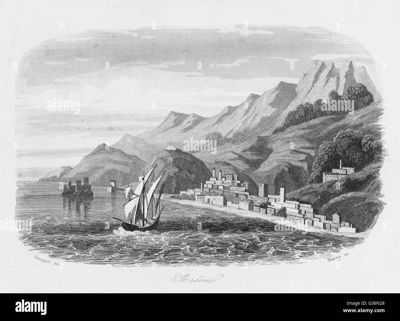 Historical Madeira Black and White Stock Photos & Images - Alamy