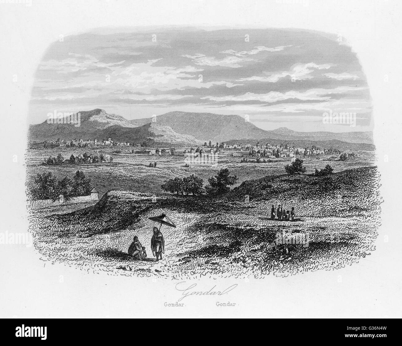 Gondar gonder gondär Black and White Stock Photos & Images - Alamy