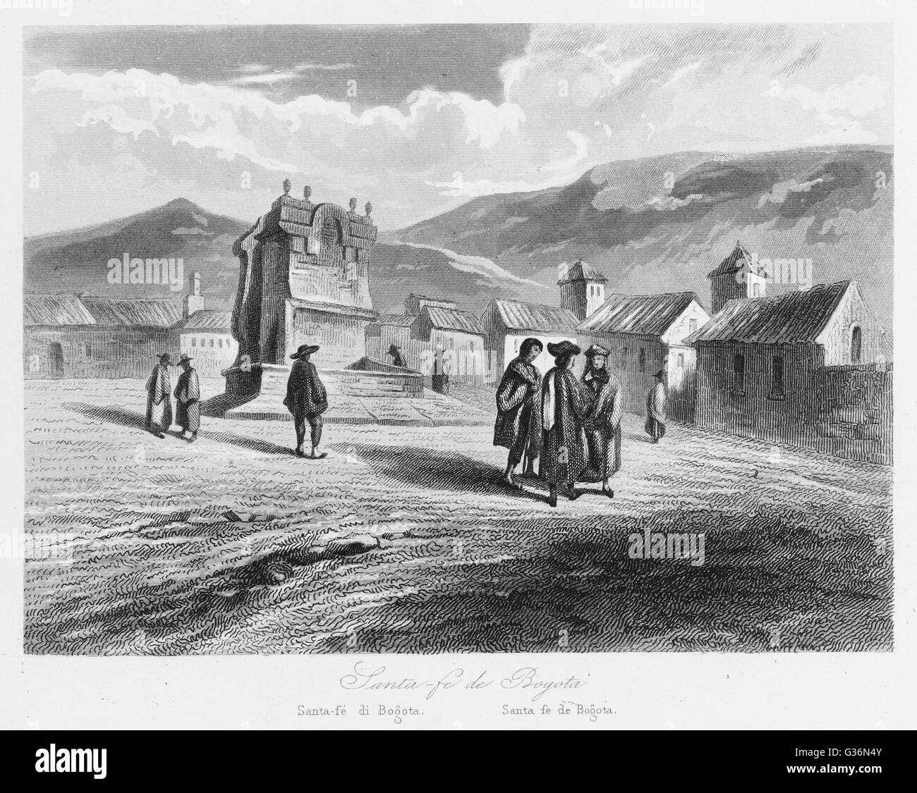 Colombian street Black and White Stock Photos & Images - Alamy