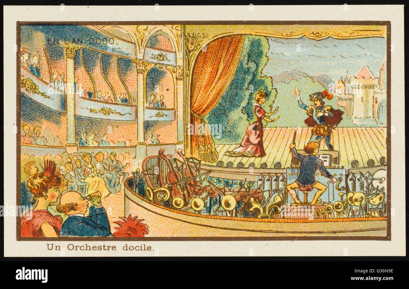 Orchestra pit theatre hi-res stock photography and images - Alamy