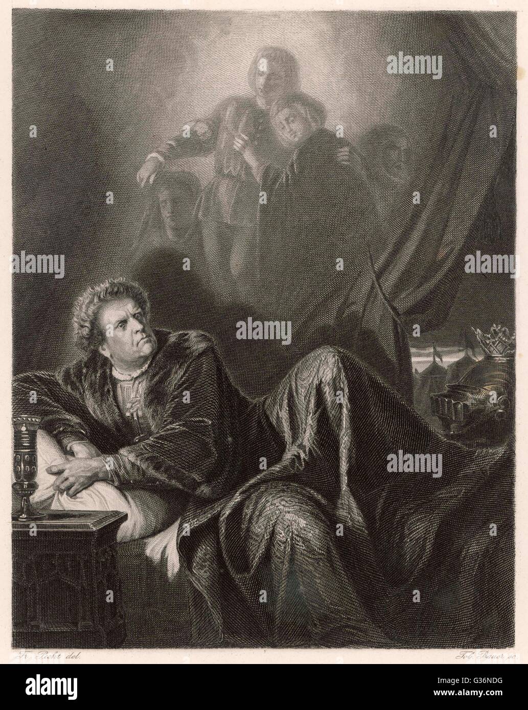 Scene from Shakespeare's Richard III Stock Photo - Alamy