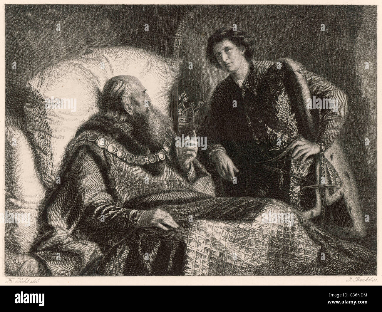 Scene from Shakespeare's Henry IV Part 2 Stock Photo - Alamy