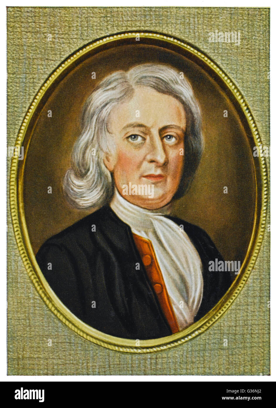 Sir Isaac Newton Stock Photo - Alamy