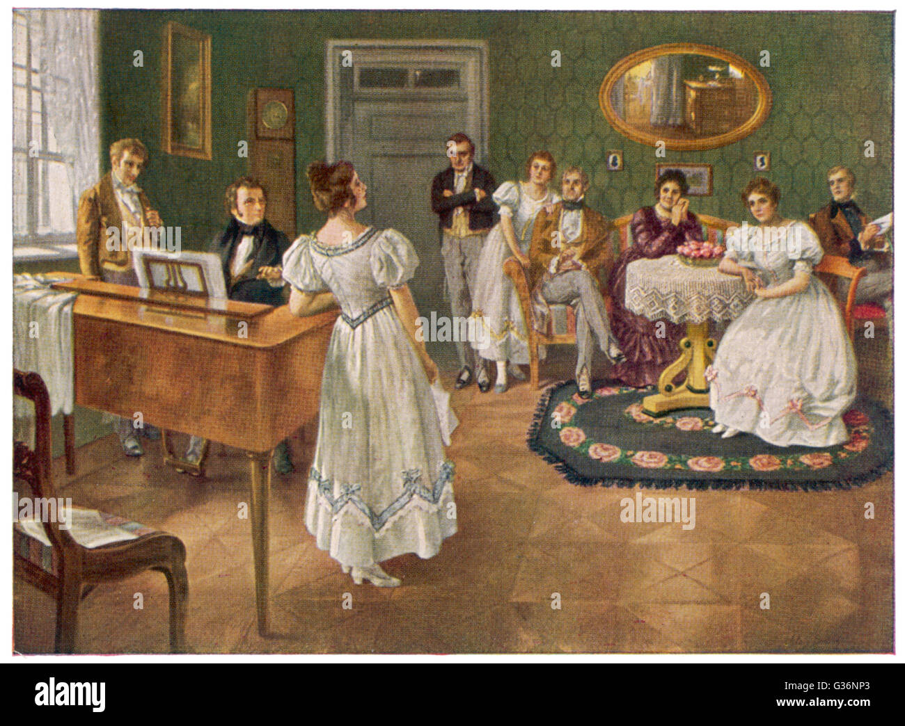 Schubert at the piano High Resolution Stock Photography and Images - Alamy