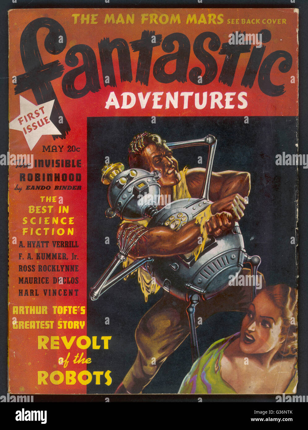 Man versus robot - a dramatic moment in Arthur Tofte's science fiction ...