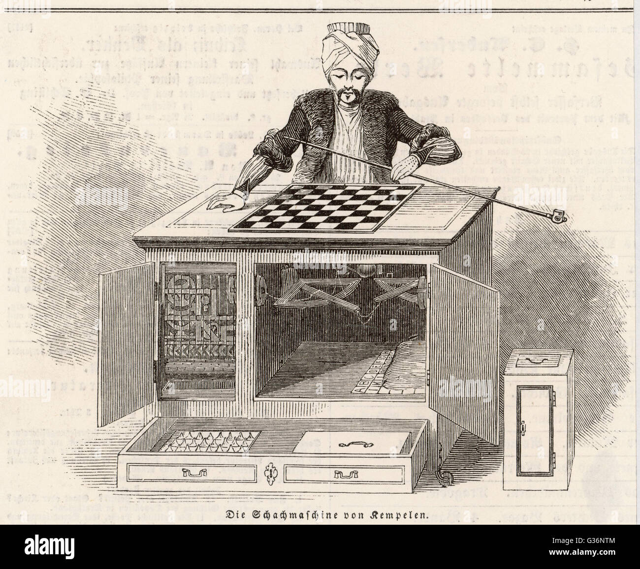 Chess automaton hi-res stock photography and images - Alamy