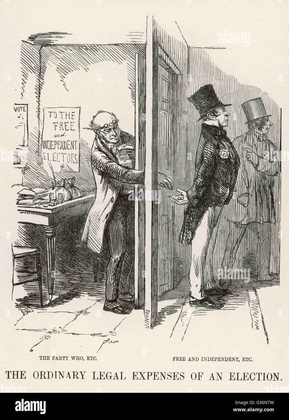 Corruption cartoon hi-res stock photography and images - Alamy