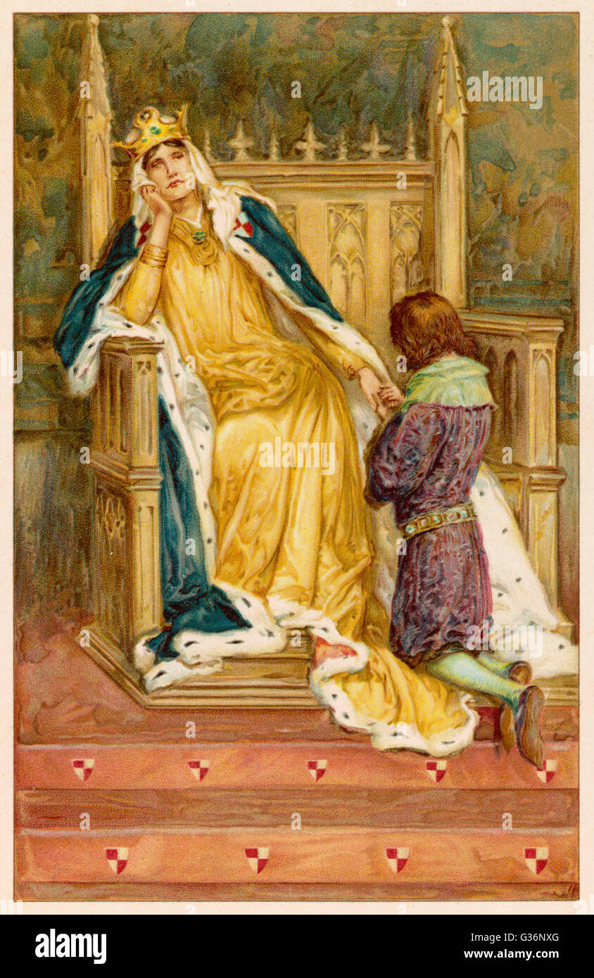 Scene from Shakespeare's King John Stock Photo - Alamy