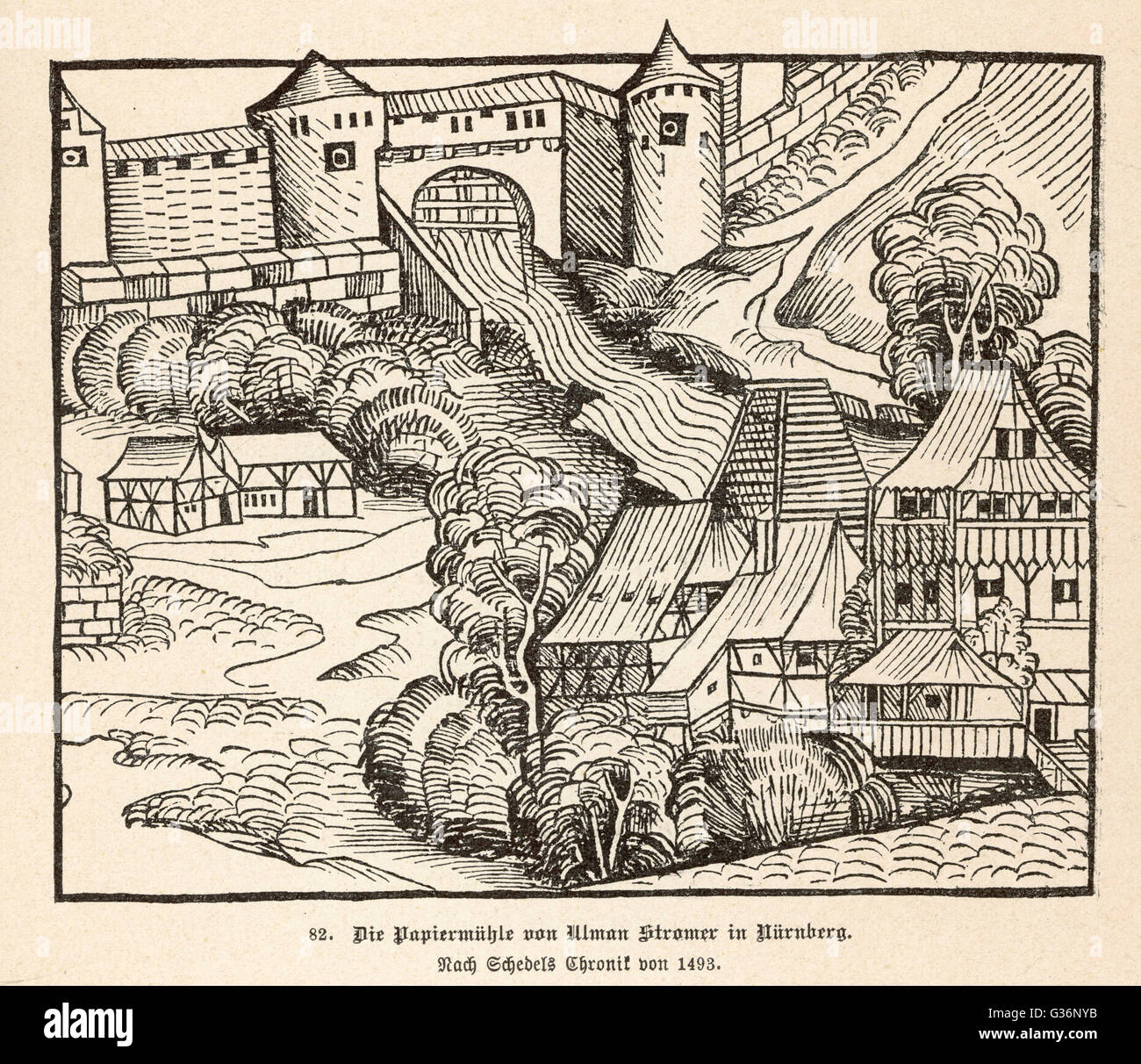 The paper mill ulman stramer at nuremberg hi-res stock photography and ...