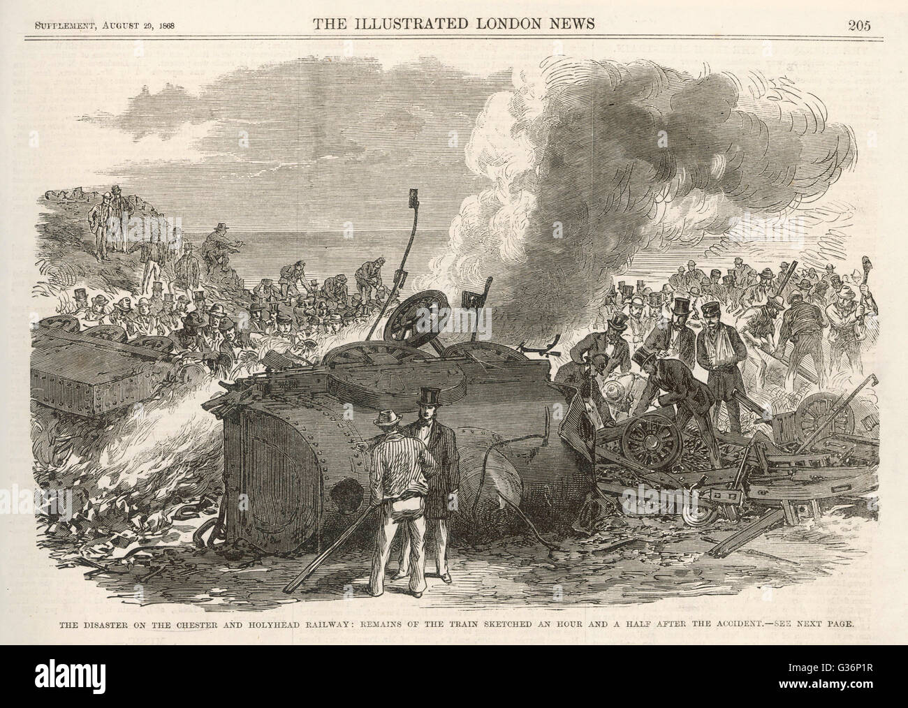 Chester and holyhead railway line hi-res stock photography and images ...