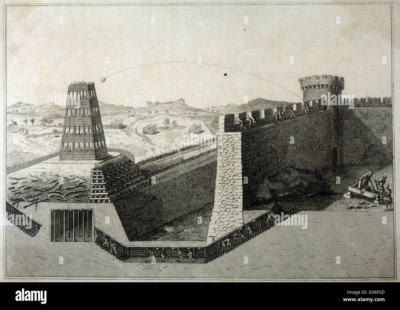 Siege weapons hi-res stock photography and images - Alamy