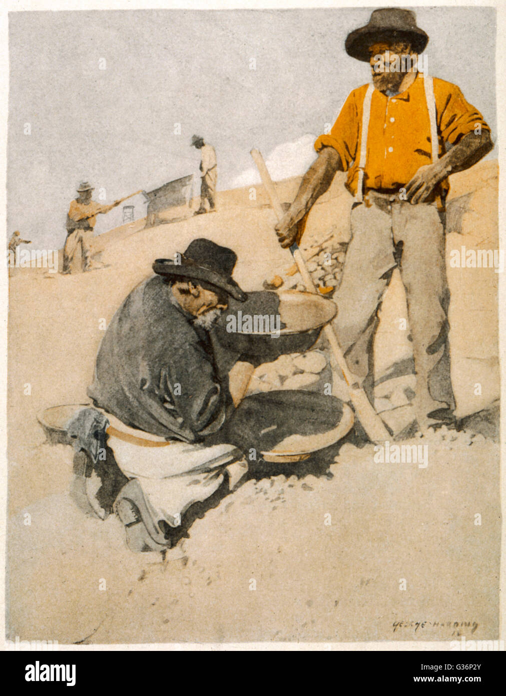 1850s gold prospectors australia hi-res stock photography and images ...