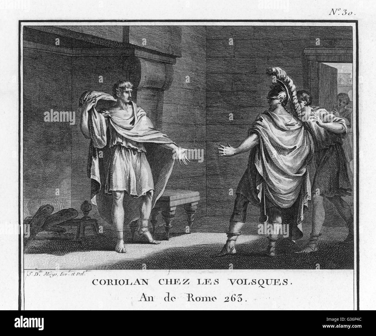 Marcius coriolanus Black and White Stock Photos & Images - Alamy