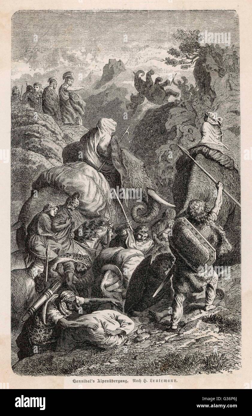 Hannibal, second punic war hi-res stock photography and images - Alamy