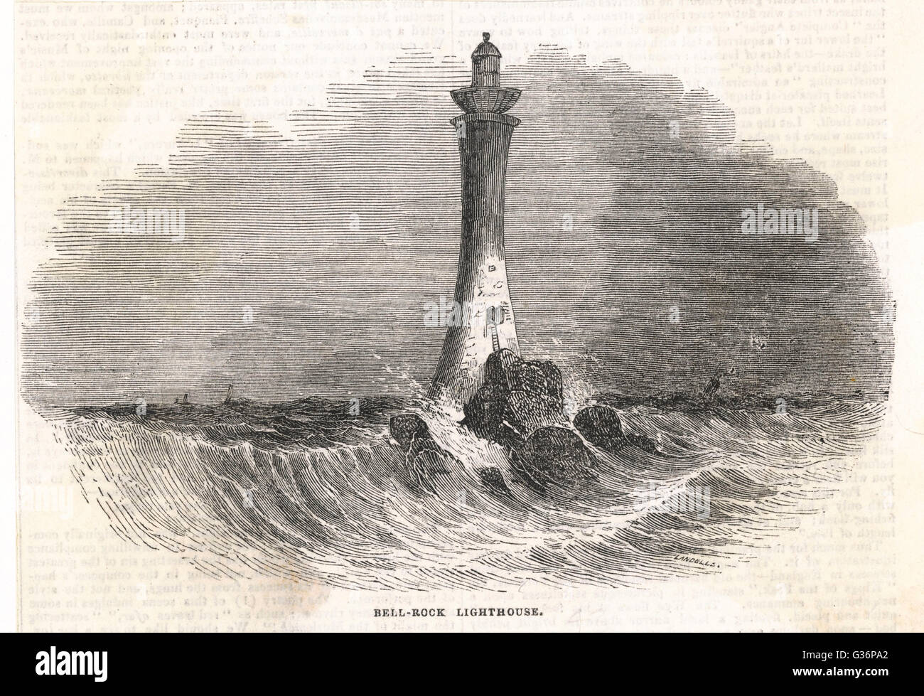 The Bell Rock Lighthouse High Resolution Stock Photography and Images ...