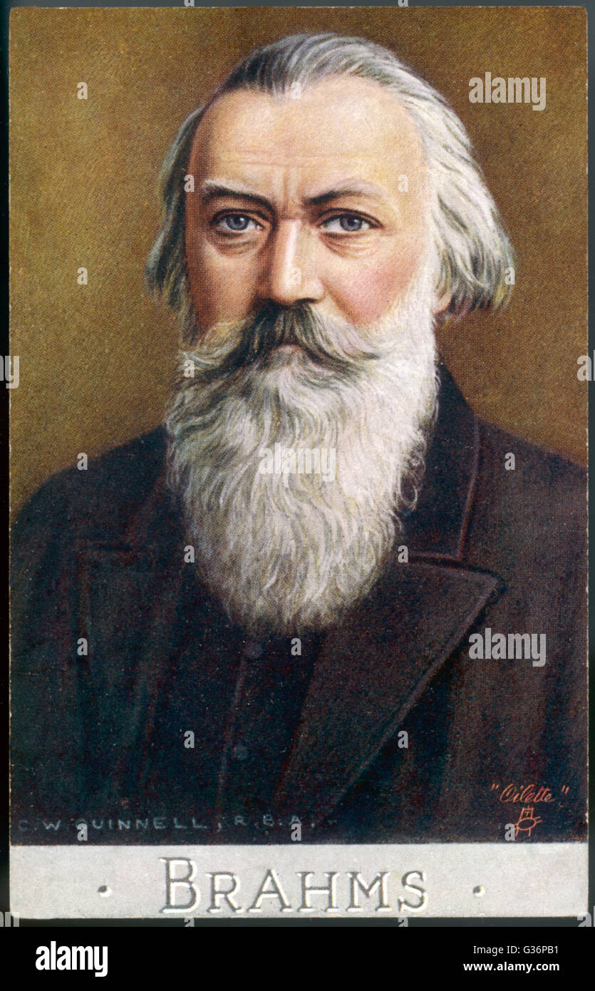 Johannes brahms hi-res stock photography and images - Alamy