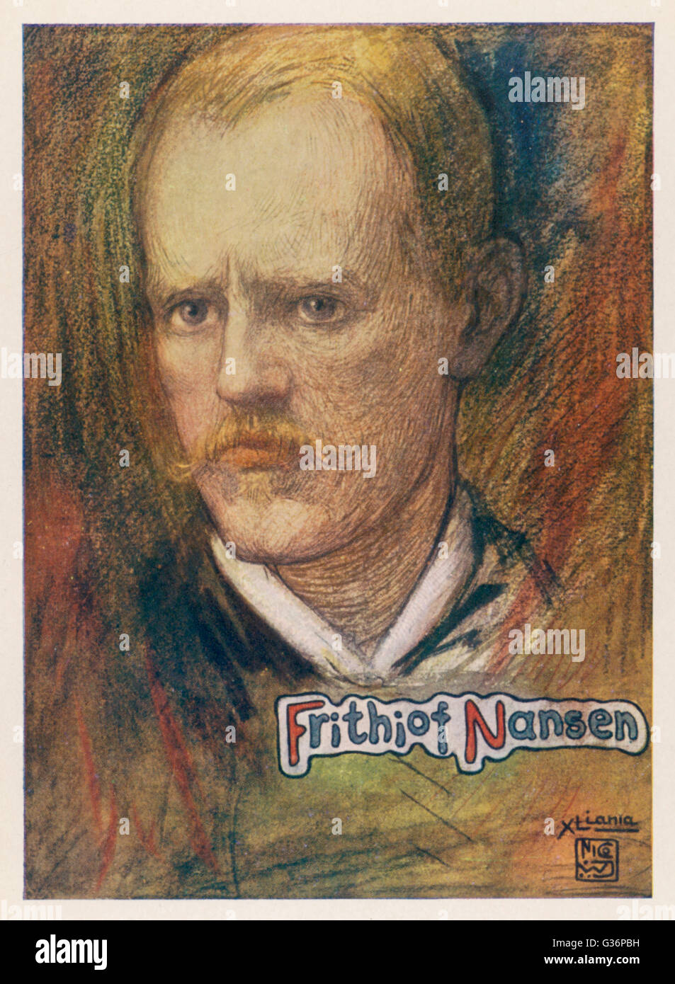 Fridtjof Nansen, Norwegian explorer and scientist Stock Photo - Alamy