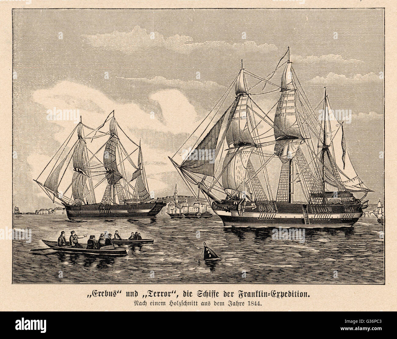 Terror erebus ship hi-res stock photography and images - Alamy