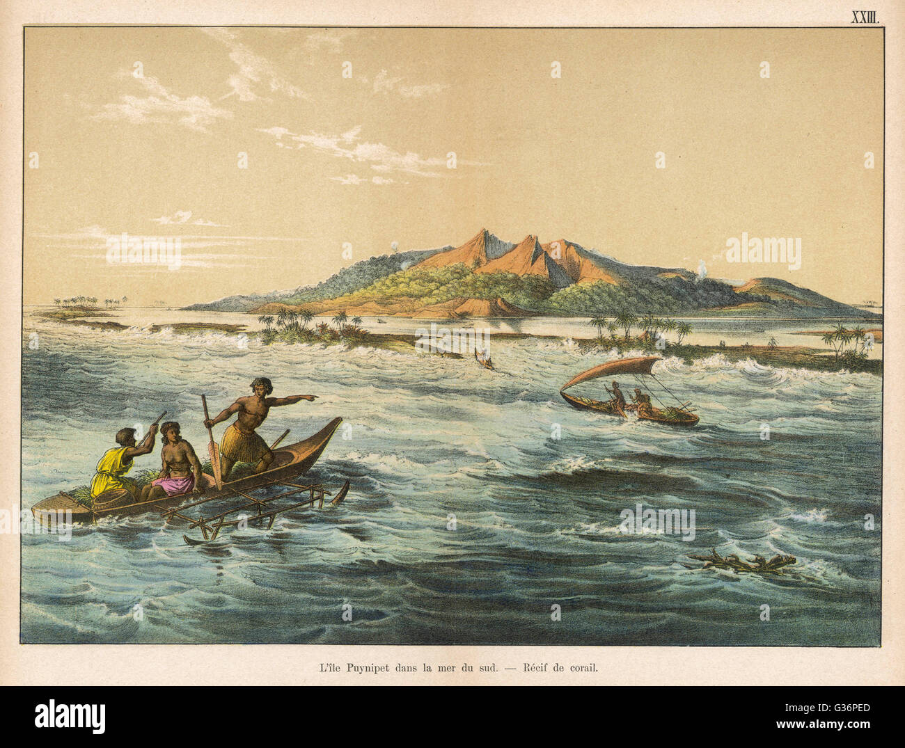 Pacific island natives hi-res stock photography and images - Alamy