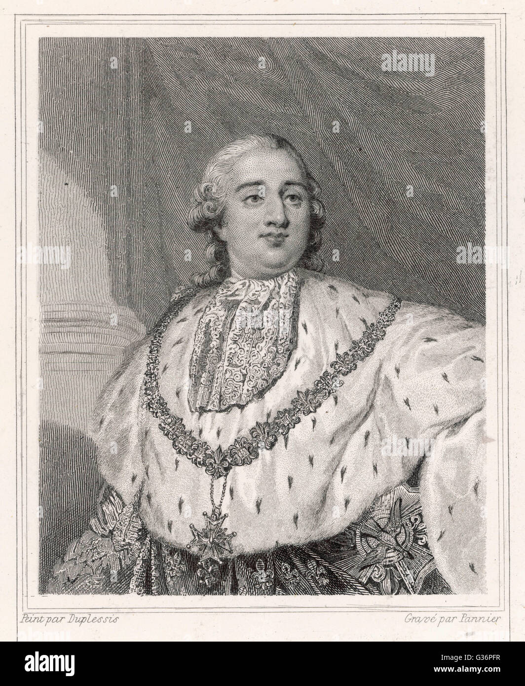 King louis xvi portrait hi-res stock photography and images - Alamy