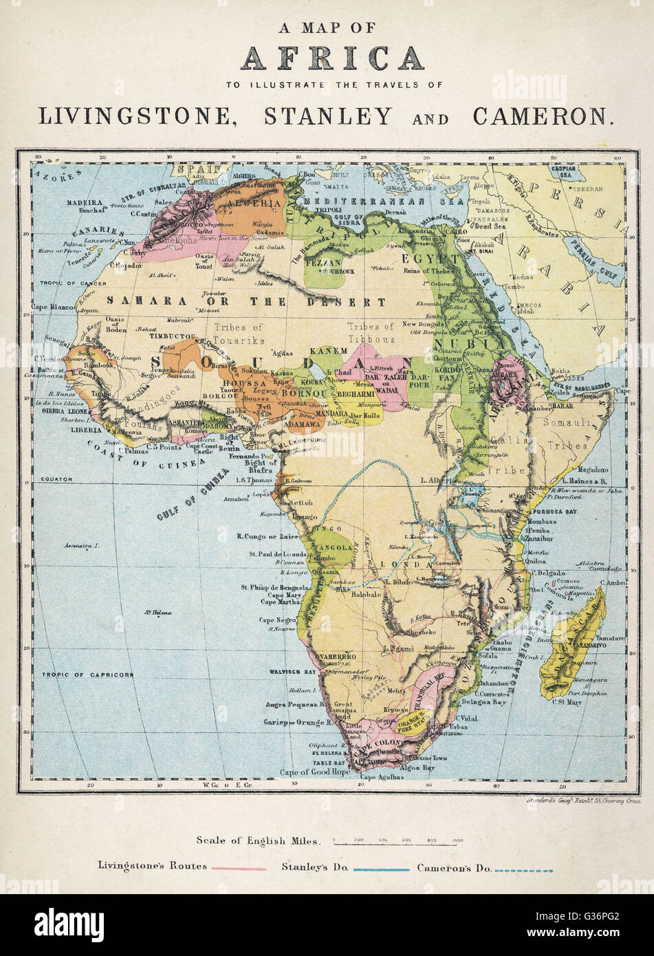 Nubia Map Africa